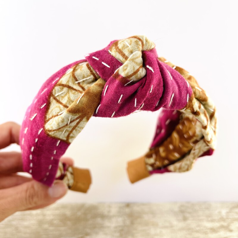 Fuchsia Sand Dollar Headband - Durian & The Lyon