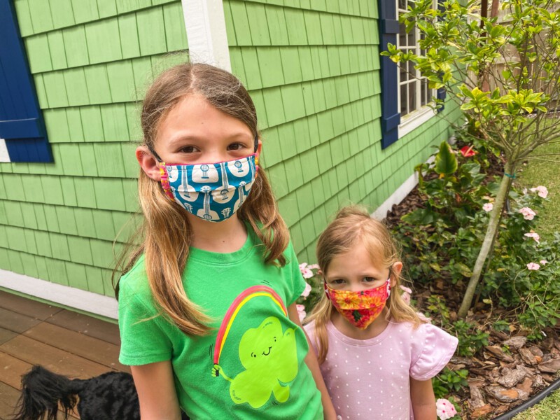 KIDDO's Fun, Fancy FACE MASK - Durian & The Lyon